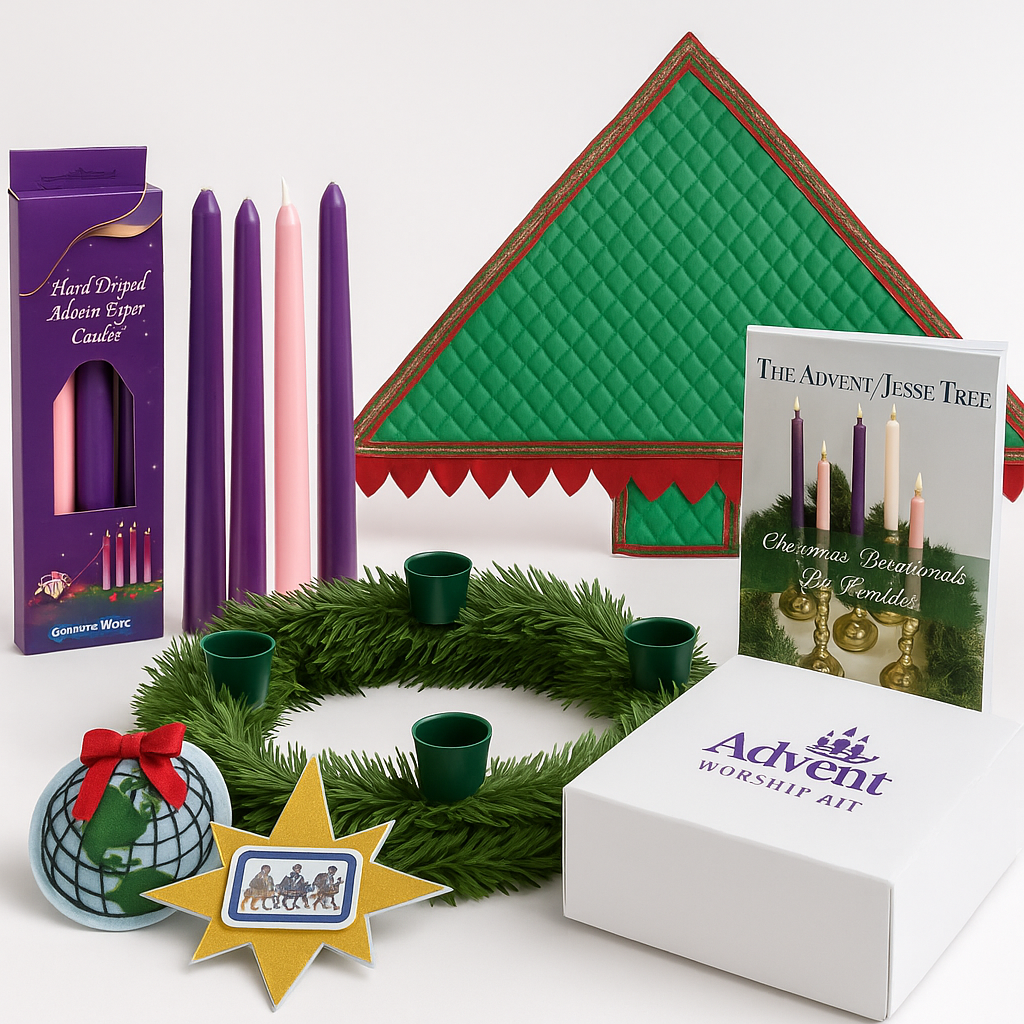 Advent Worship Kit – Advent Kit Box